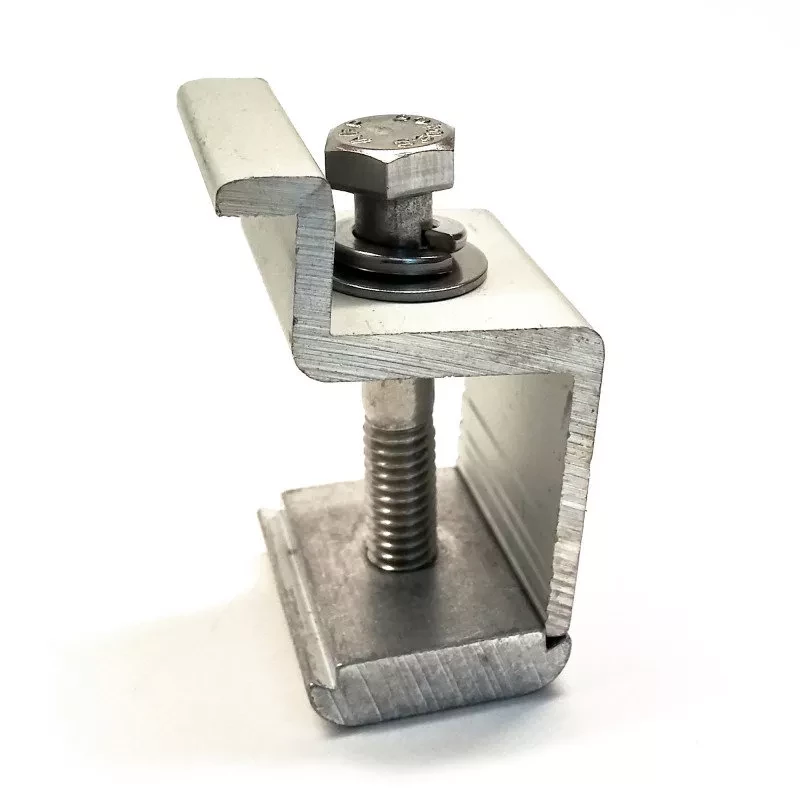 Kinetic End Clamp - Robust Mounting Solution by Pioneer Solar