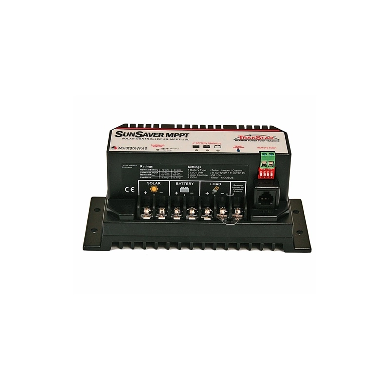 Morningstar SunSaver 15A MPPT Charge Controller - Efficient Solar ...