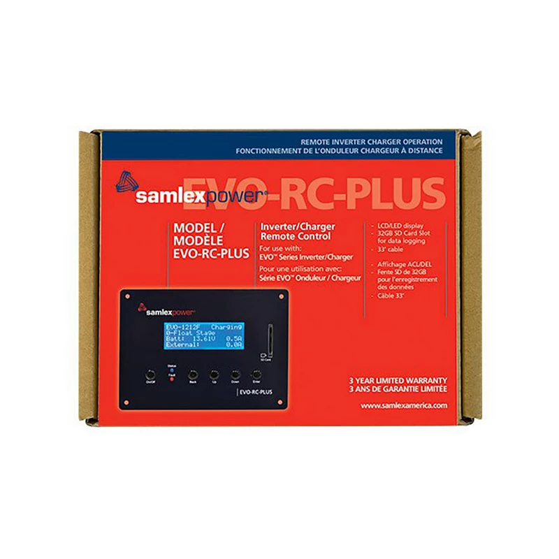 Samlex EVO-RC-Plus Remote Control Inverter / Charger - Pioneer Solar & Renewables